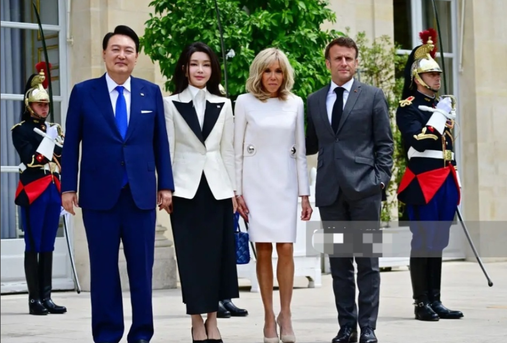 The 70-year-old French lady is in the same frame as the 51-year-old ...